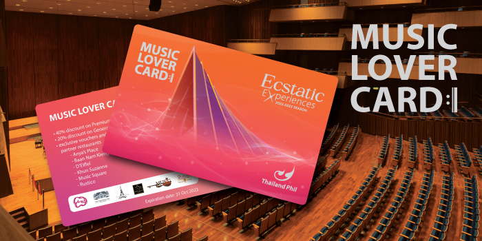 Music Lover Card - Thailand Philharmonic Orchestra